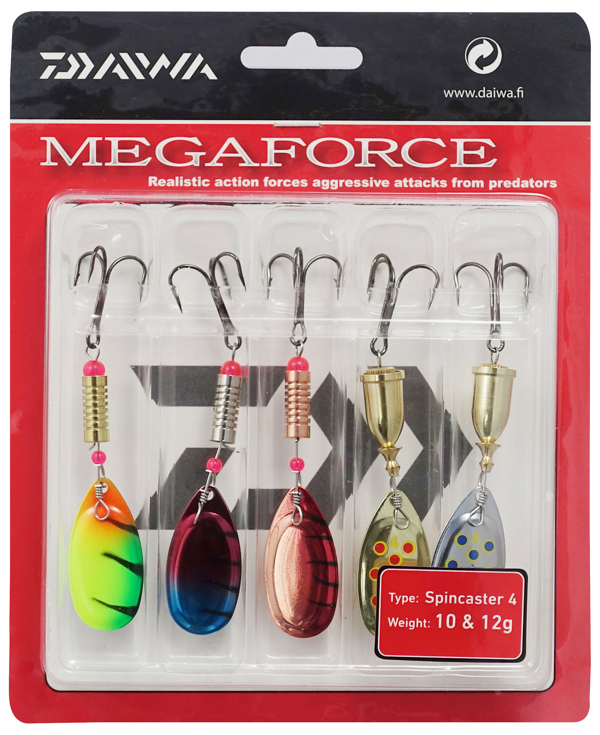 Daiwa Megaforce Spincaster Kit Stor • Fiske- og Turutstyr AS