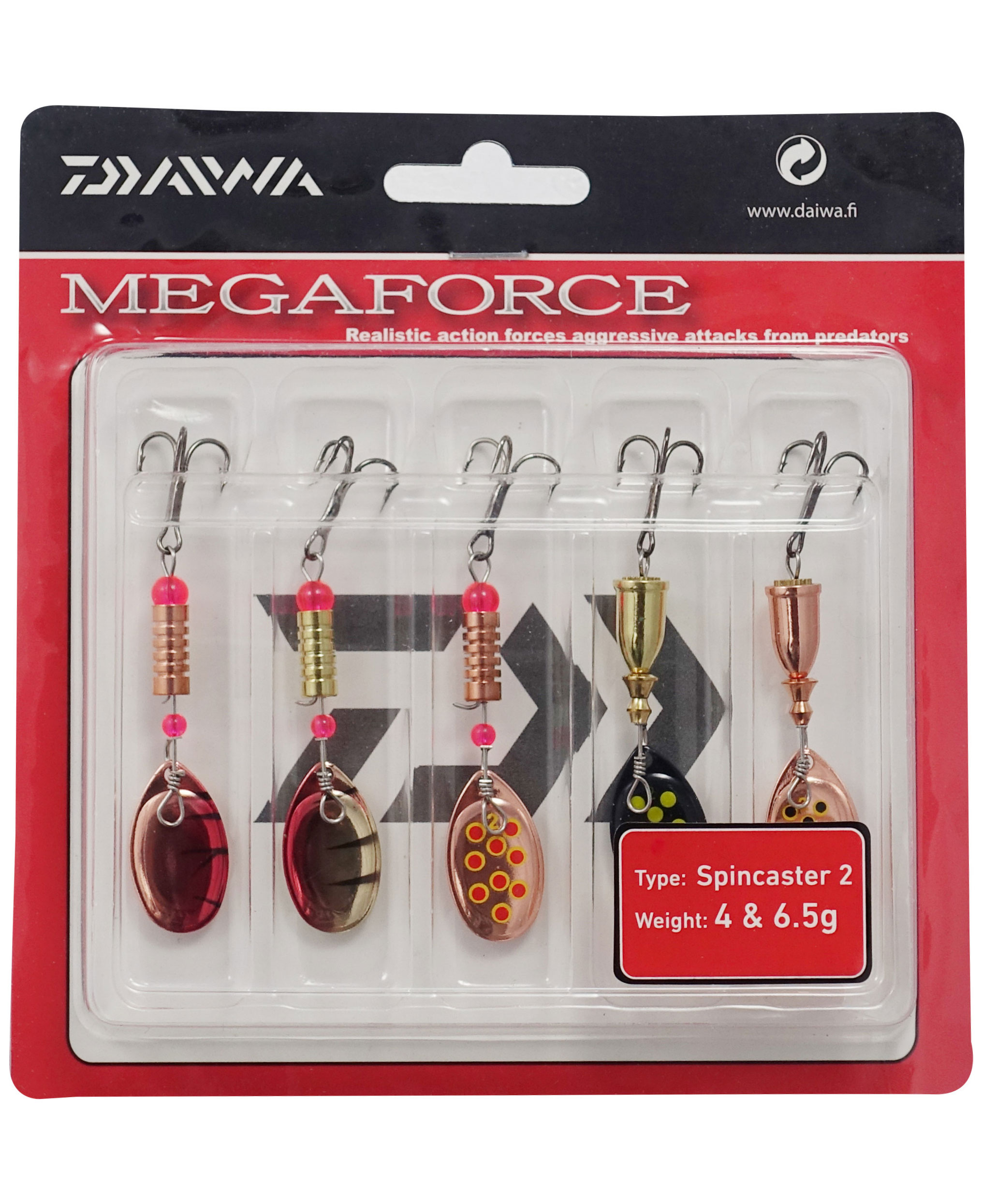 DAIWA Megaforce Spincaster Kit Liten • Fiske- og Turutstyr AS