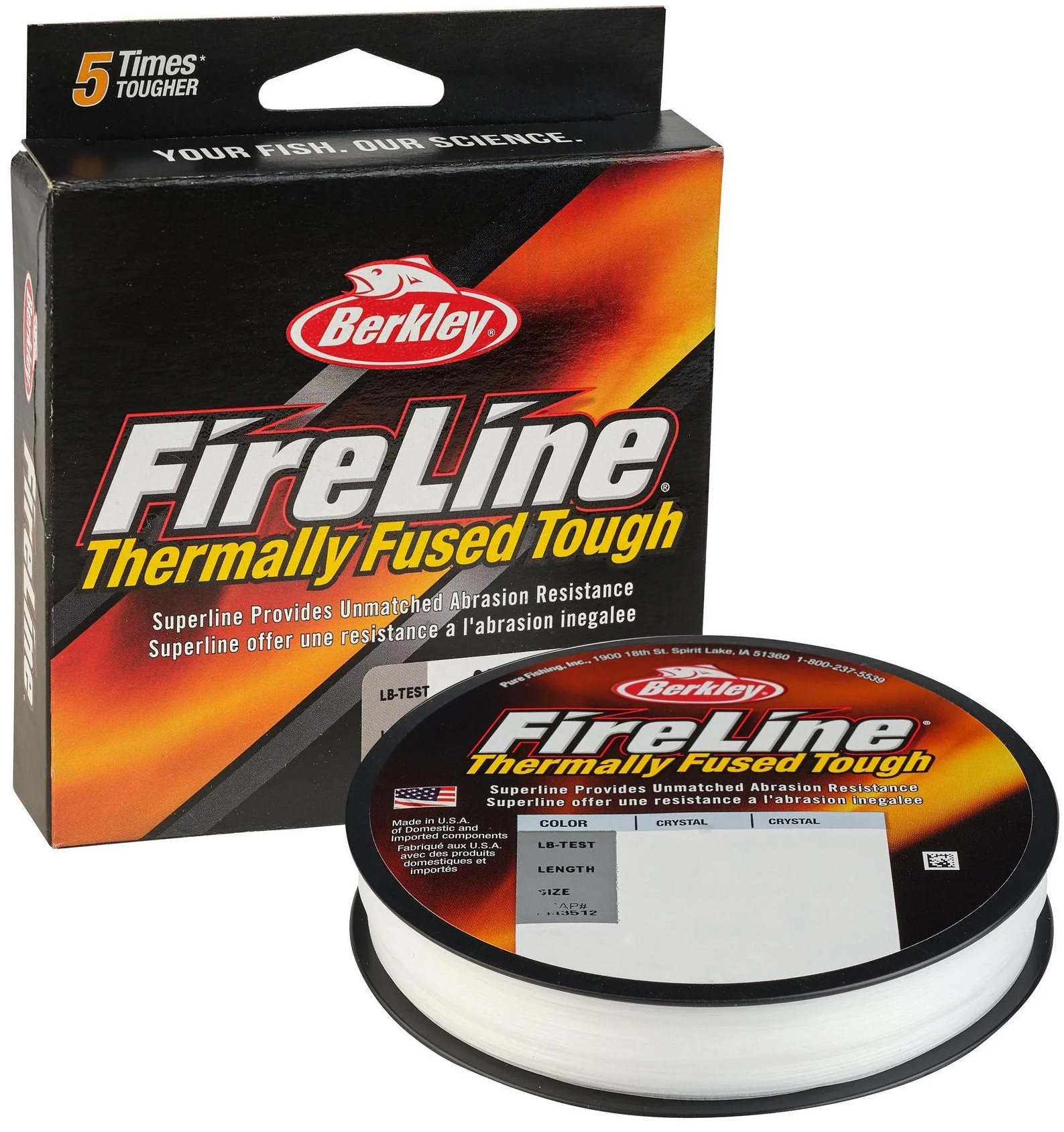 Berkley FireLine 150m Crystal • Fiske- og Turutstyr AS